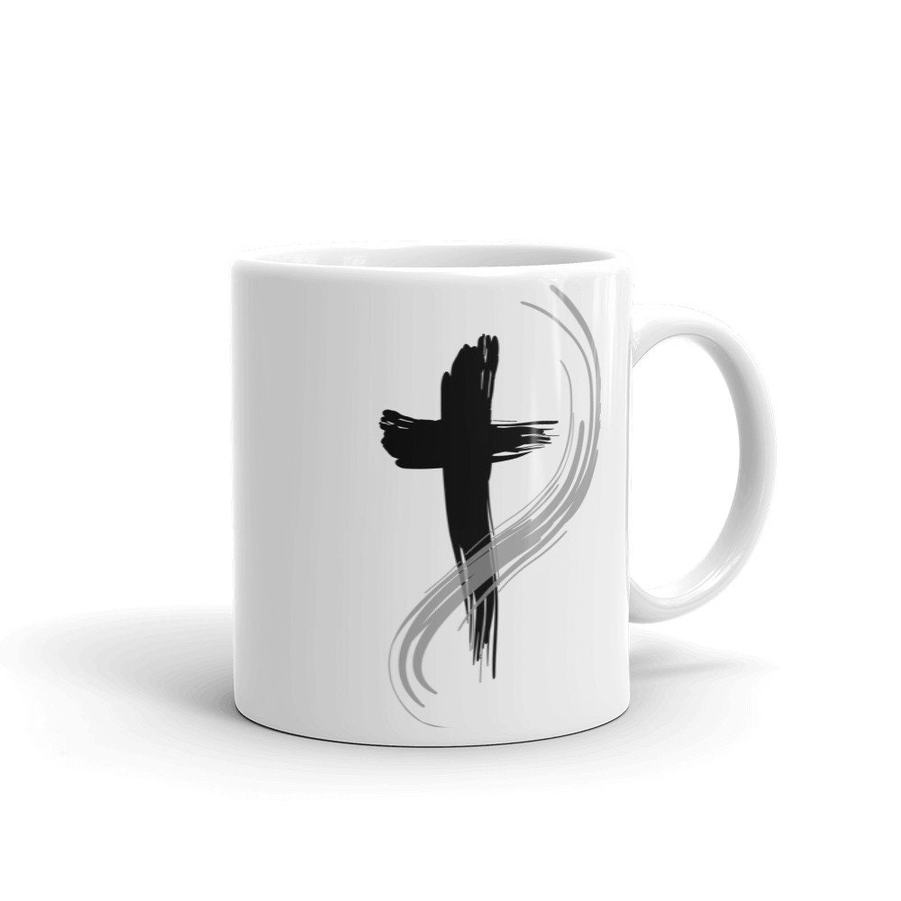 The Cross and Coffee Coffee and Jesus Easter Christian Mug | Etsy