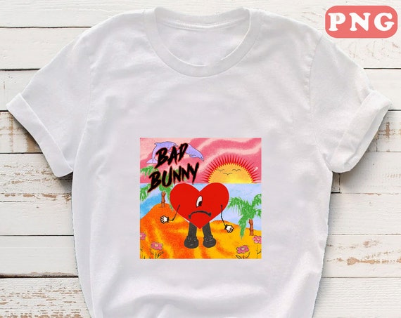 Bad Bunny Design Bad Bunny Png Design File Sublimation PNG | Etsy