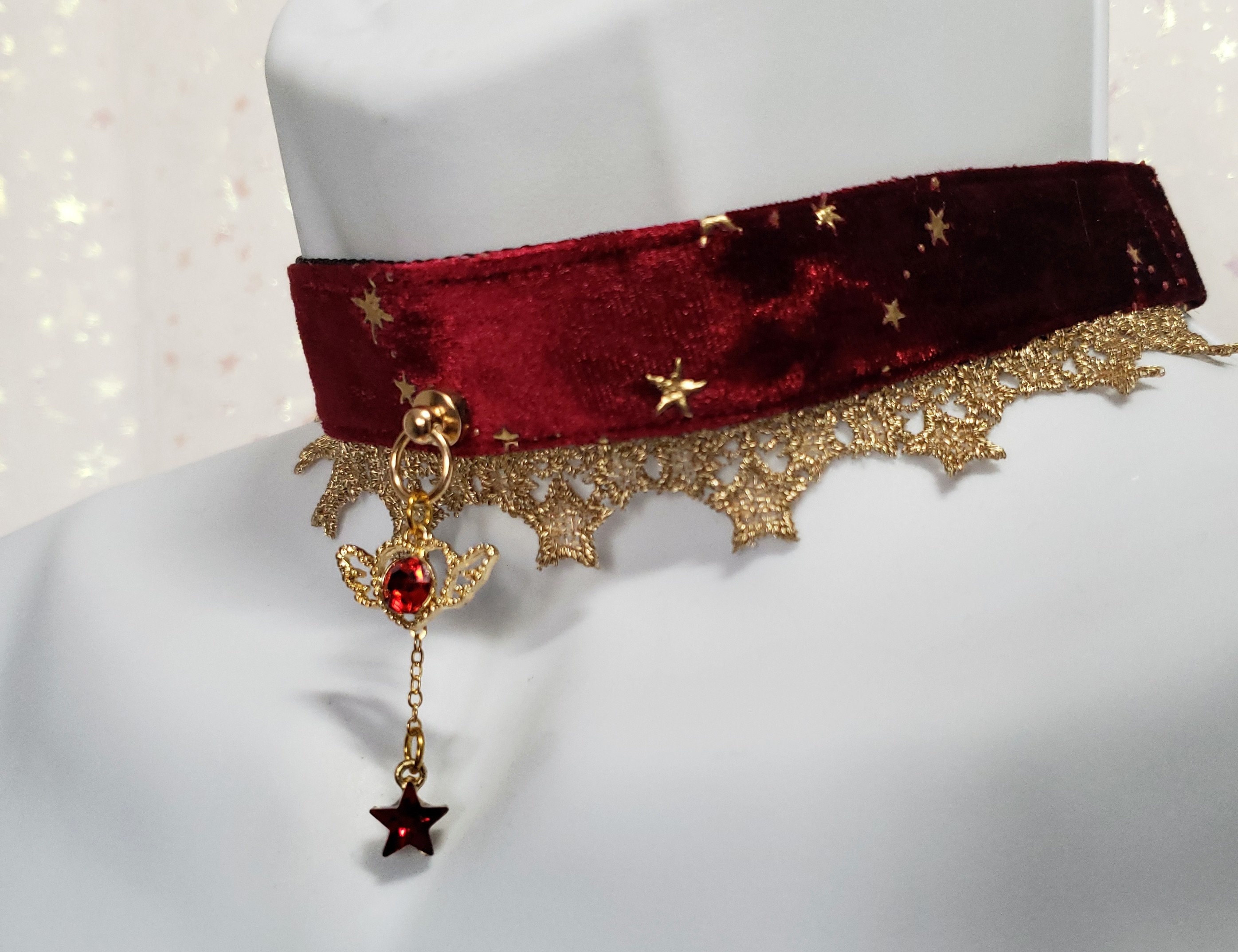 Mystic Night Collar | Gilded Galaxy Star Constellations Magical Girl ...