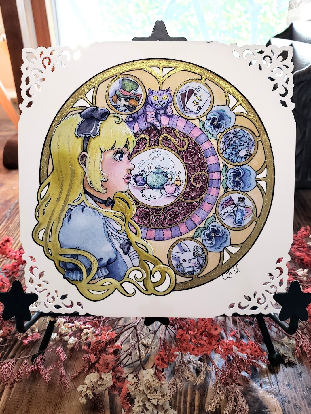Down the Rabbit Hole Art Nouveau | Alice's Adventures in Wonderland ...