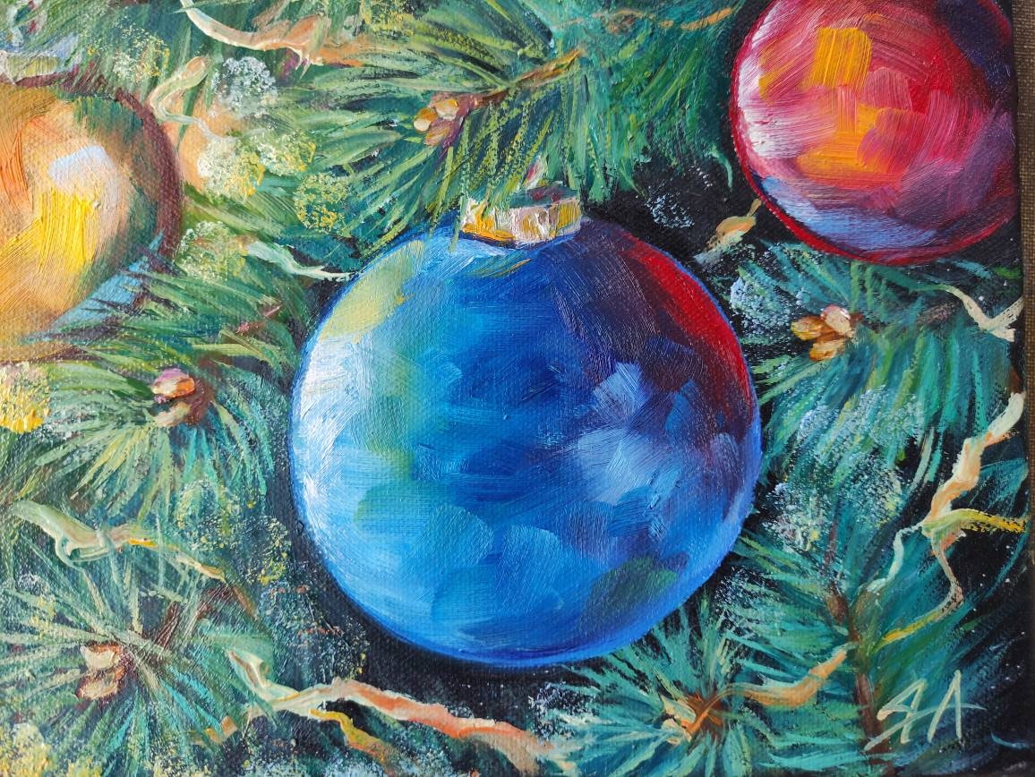 Christmas Ornament Painting