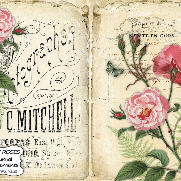 Romantic Journal - Etsy