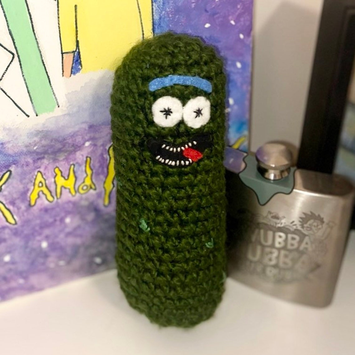 Pickle Rick Crochet Pattern Easy Pdf Amigurumi - Etsy