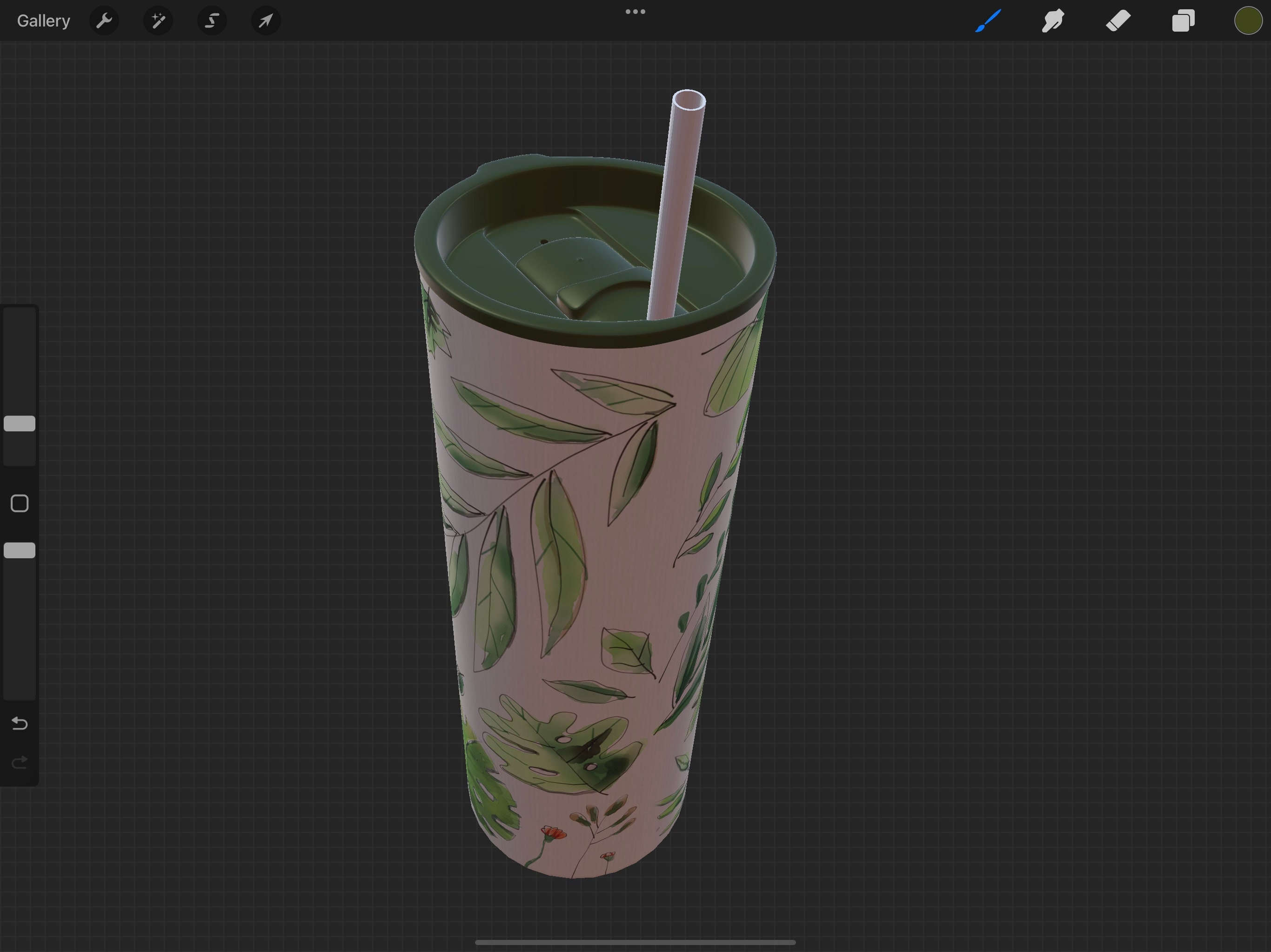 Design Your Own Tumbler! Procreate 3D Thumbler Model... - Etsy