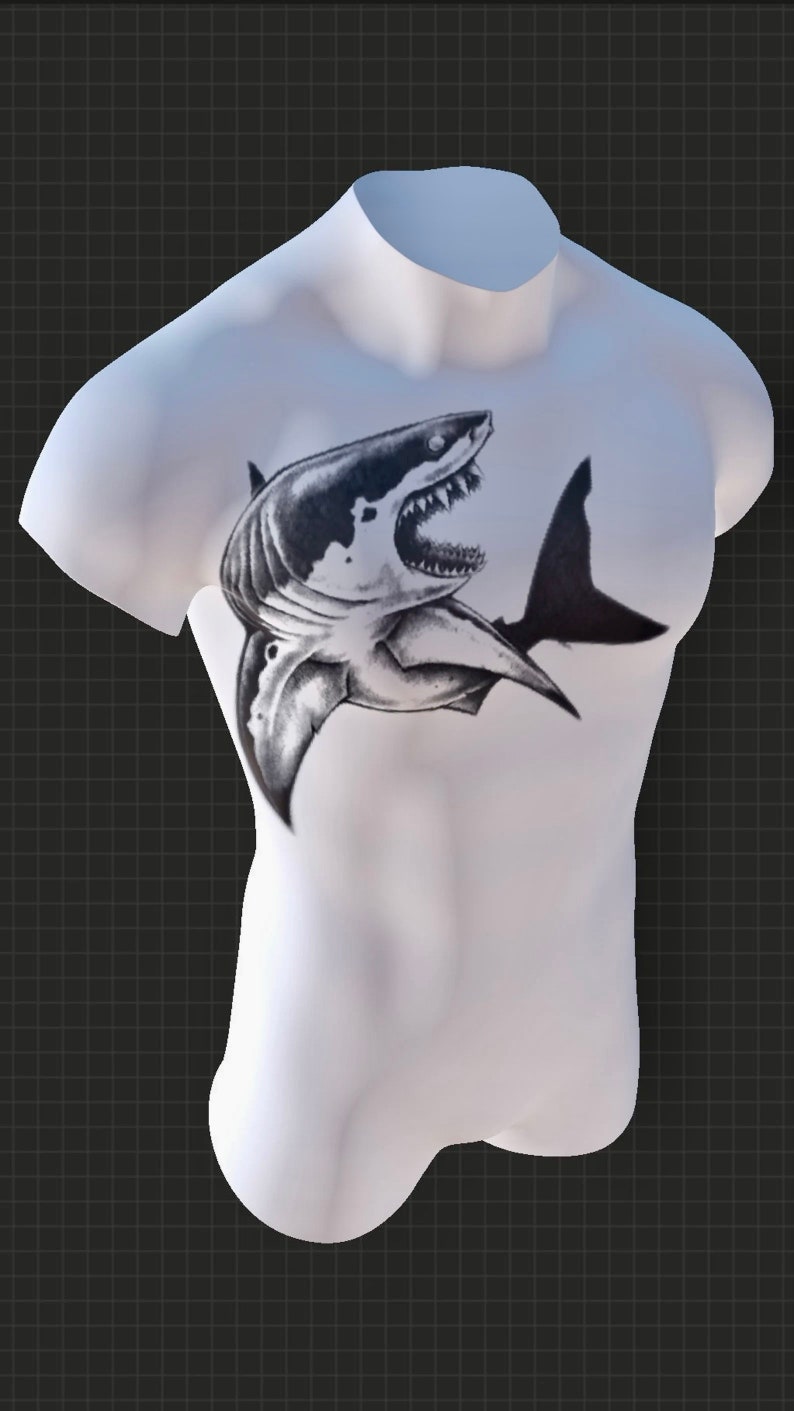 6 Procreate Male 3d Object Models 3d Male Model 3d Model 3d Etsy
