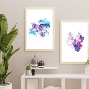 10 Stylish Alcohol Ink Vector SVG Design, Alcohol Ink Digital Art ...