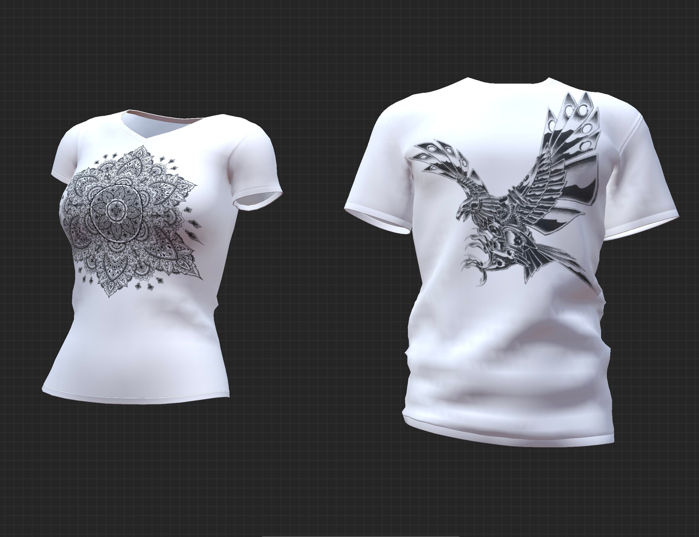 Procreate 3D Clothes Models 3D Tshirt Model 3D Hoodie Model - Etsy