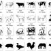220 Procreate Farm Animals Stamps Barn Animals for Procreate - Etsy