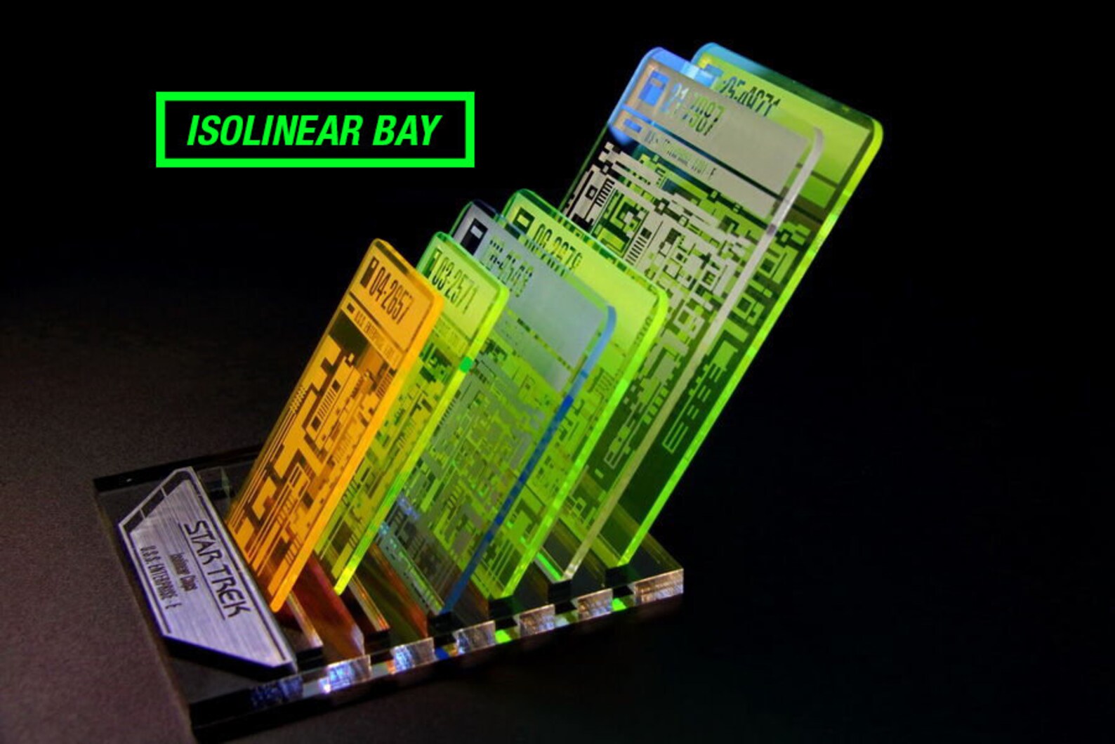 Star Trek Isolinear Chips Enterprise E / First Contact - Etsy.de