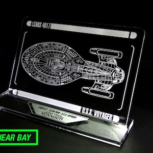 Star Trek Padd Voyager Clear Padd | Etsy