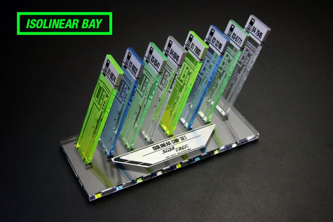 Star Trek Isolinear Chips TNG Set - Etsy