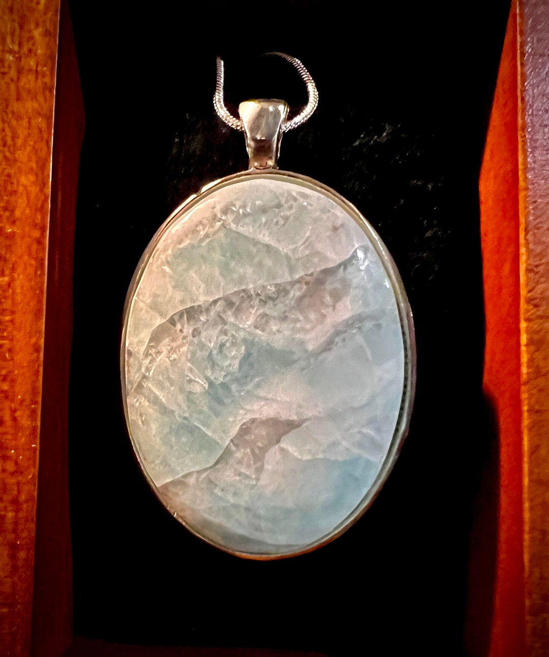 Green and White Variscite With Crystals - Etsy