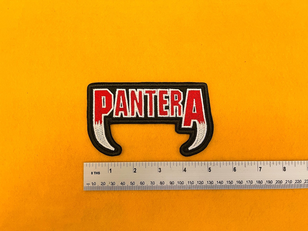 Pantera Metal Band Embroidered Patch | 3 Sizes | Iron-on or Sew-on ...
