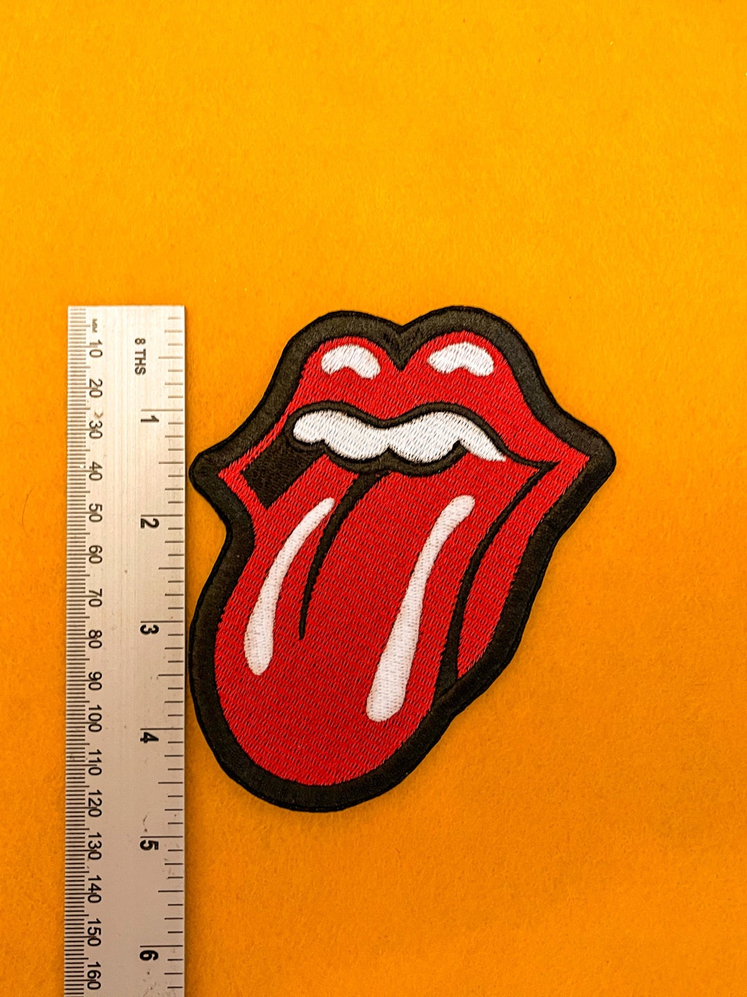 Rolling Stones Embroidered Patch – 3 Sizes | Iron/sew-on Rock Music ...