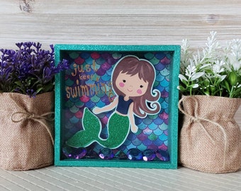 Mermaid Shadow Box - Etsy