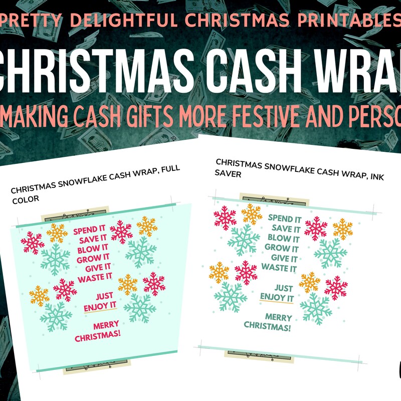 Cash Wrap - Etsy