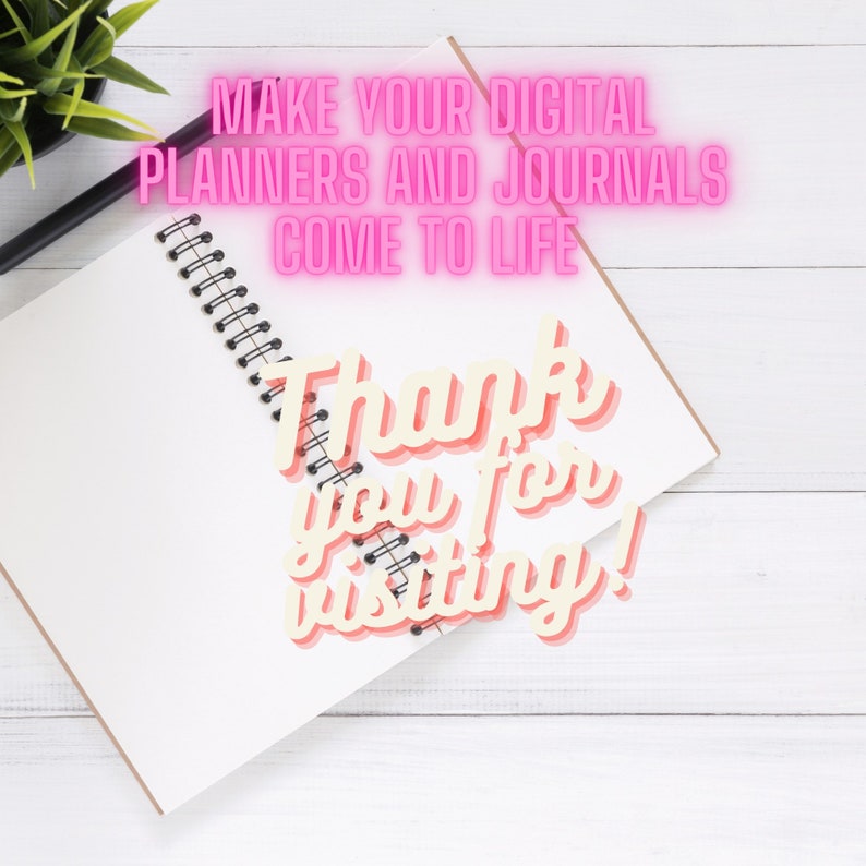 Digital Planner-binder Rings-center Rings-digital Planner-digital ...