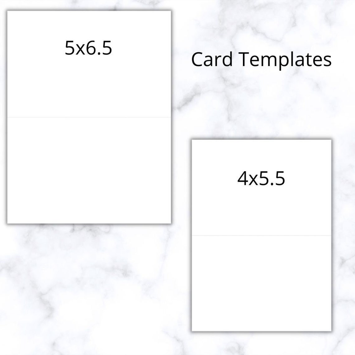 Card Templates-greeting Card Templates-canva-digital Download - Etsy
