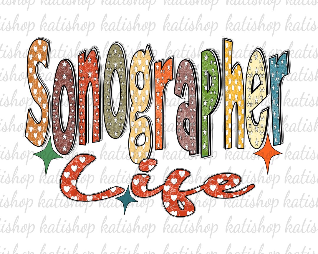Sonographer Life Sublimation Sonographer Life Western Png Sonographer ...