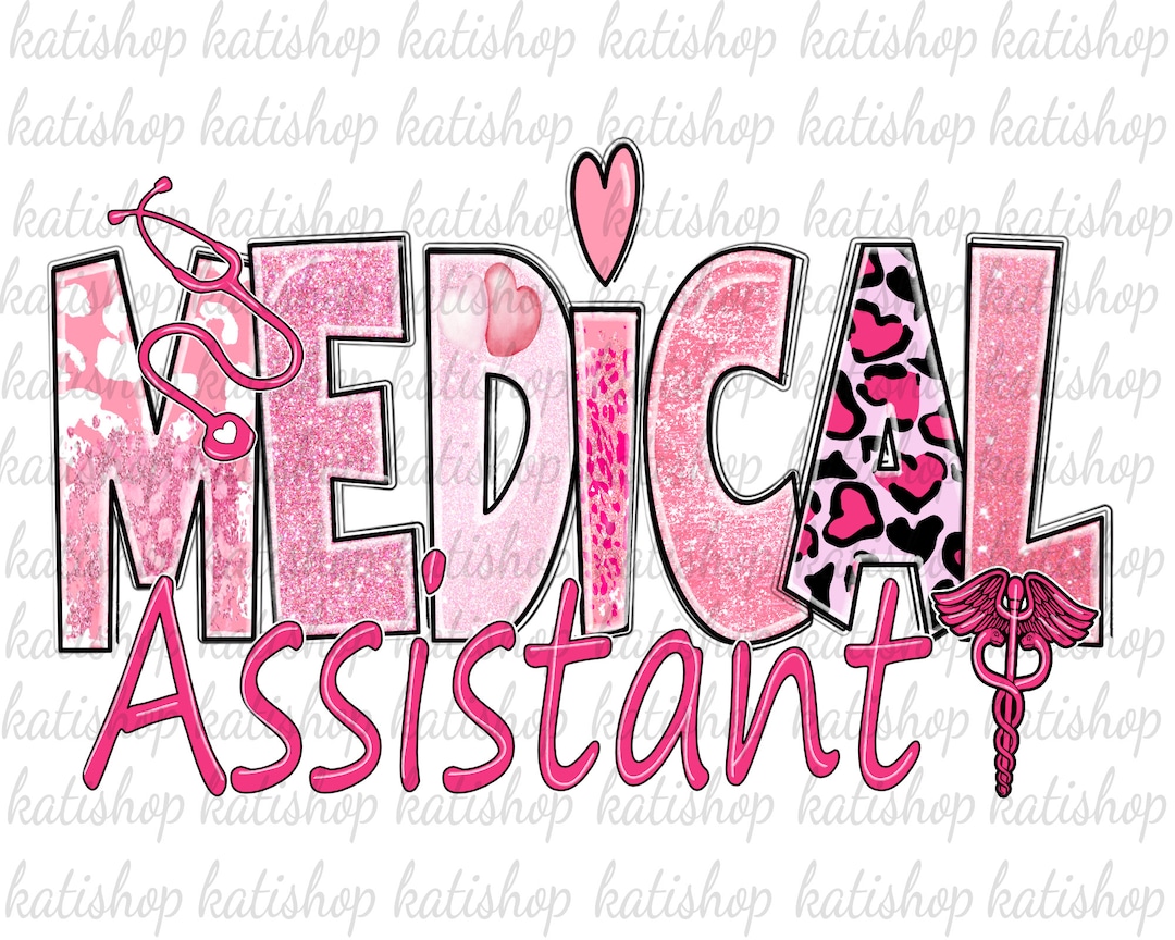 Medical Assistant Valentine's Day Png Sublimation Design Medical ...