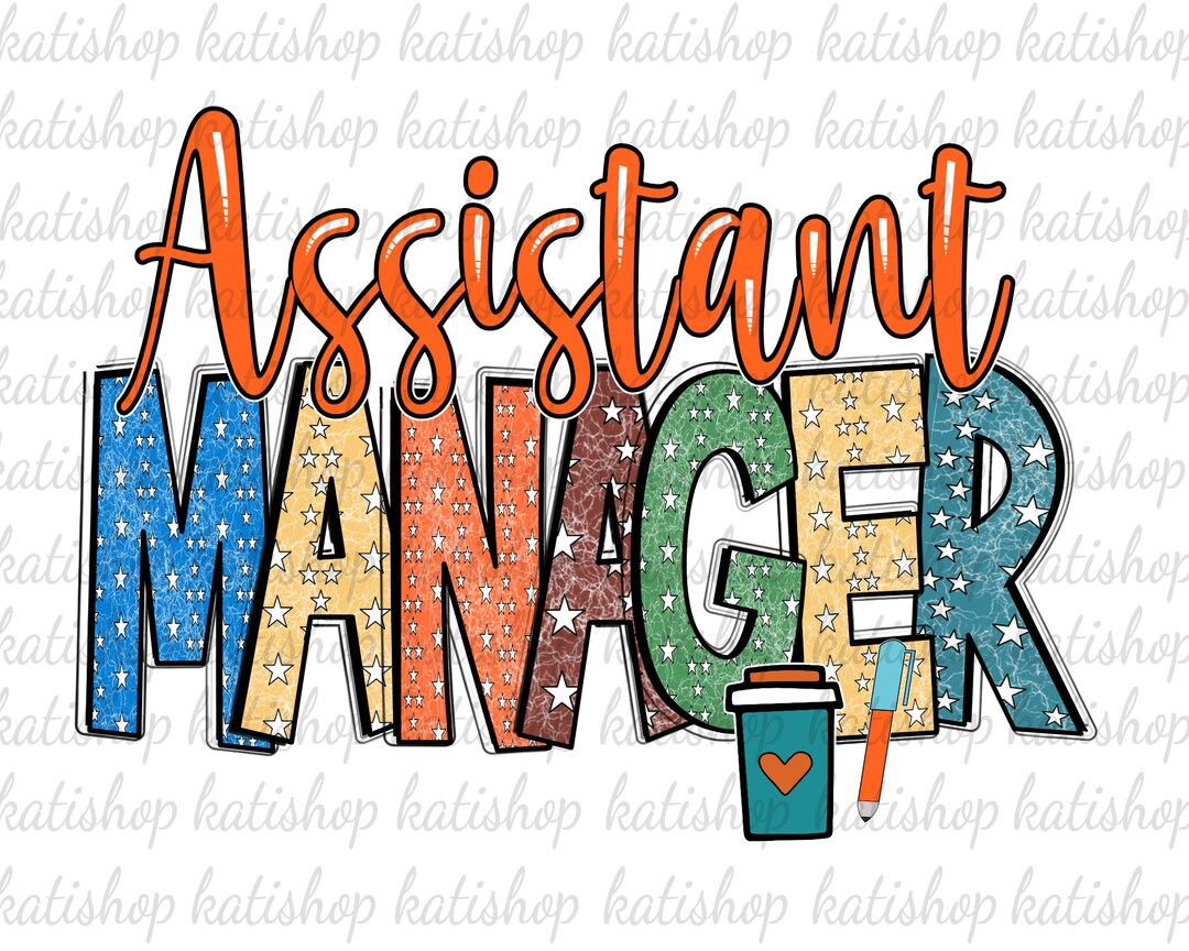 Western Assistant Manager Png Assistant Manager Sublimation Office ...