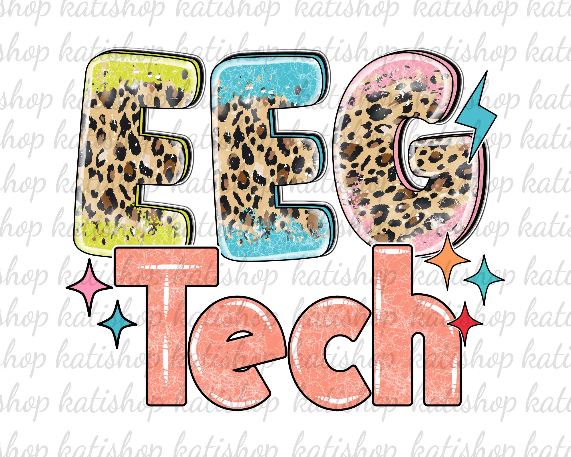 EEG Tech Leopard PNG Sublimation Design (digital Download) - Etsy