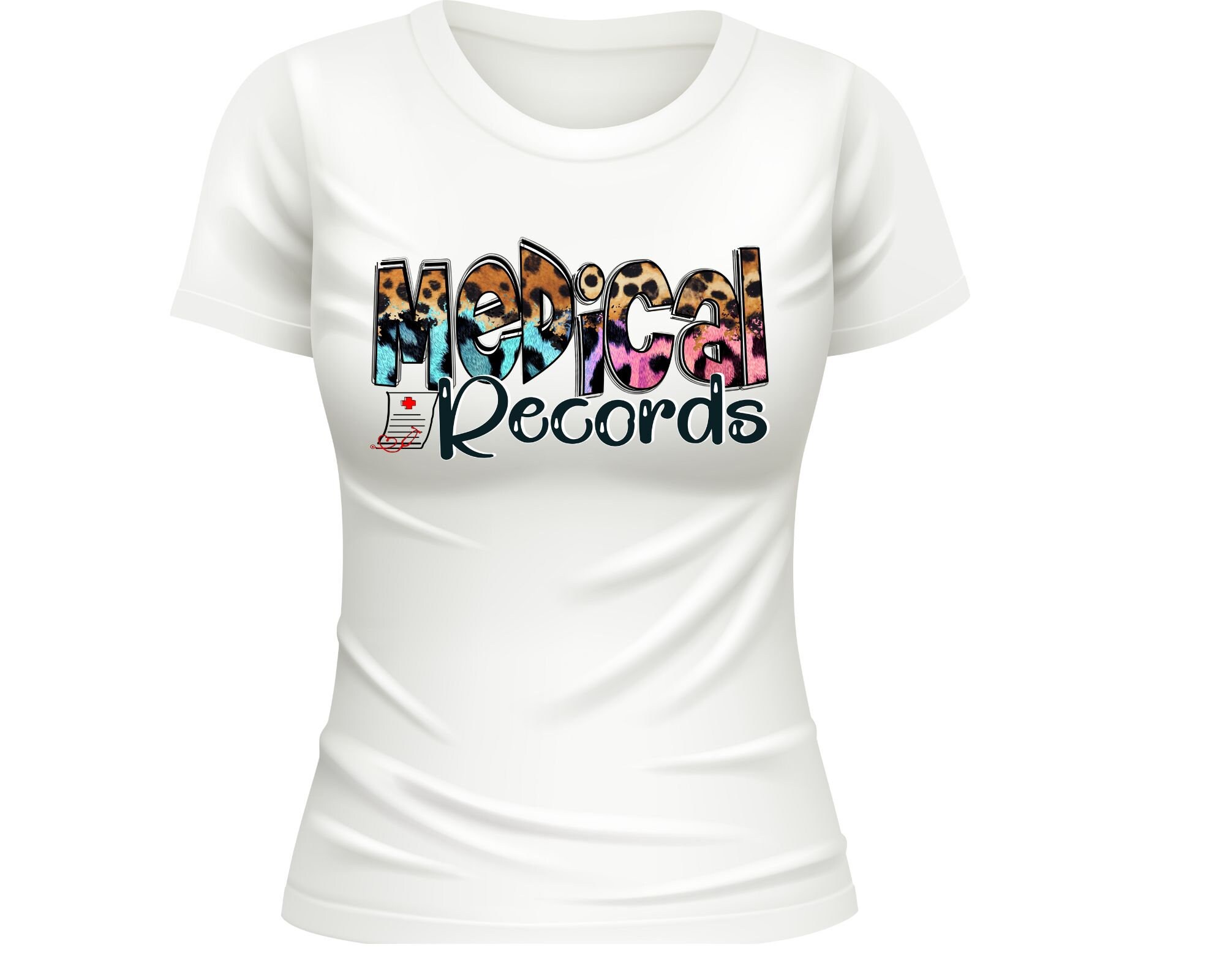 Medical Records Leopard Sublimation Medical Coder Technician Png Medical Records Western MA Life ...