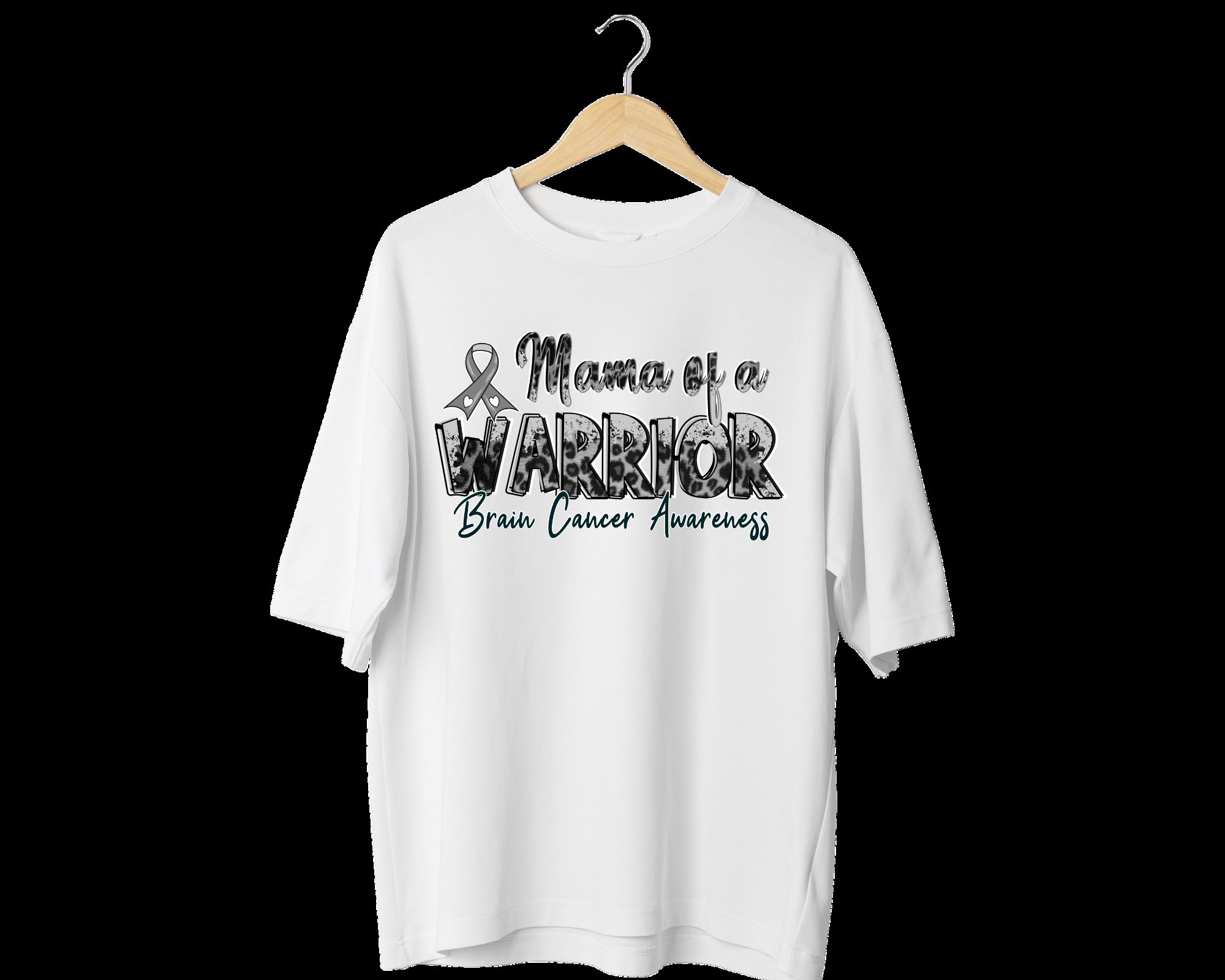 Mama of a Warrior Brain Cancer Awareness Sublimation, Brain Cancer ...