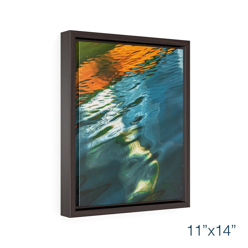 Water Abstract Art Print Harbor Reflections Abstract Wave Print Water ...