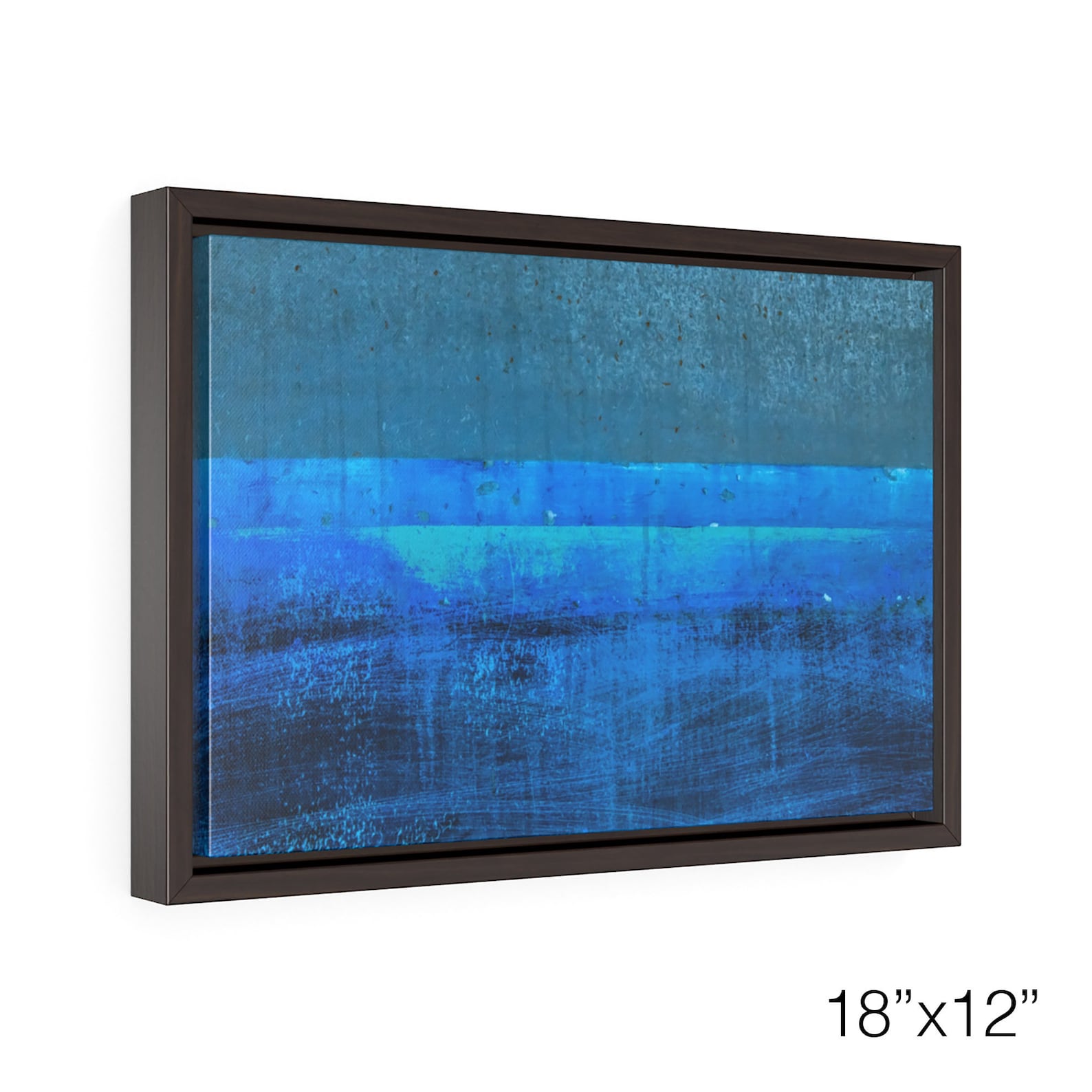 Horizon Blue Abstract Print, Ocean Modern Art Prints, Horizon Abstract ...