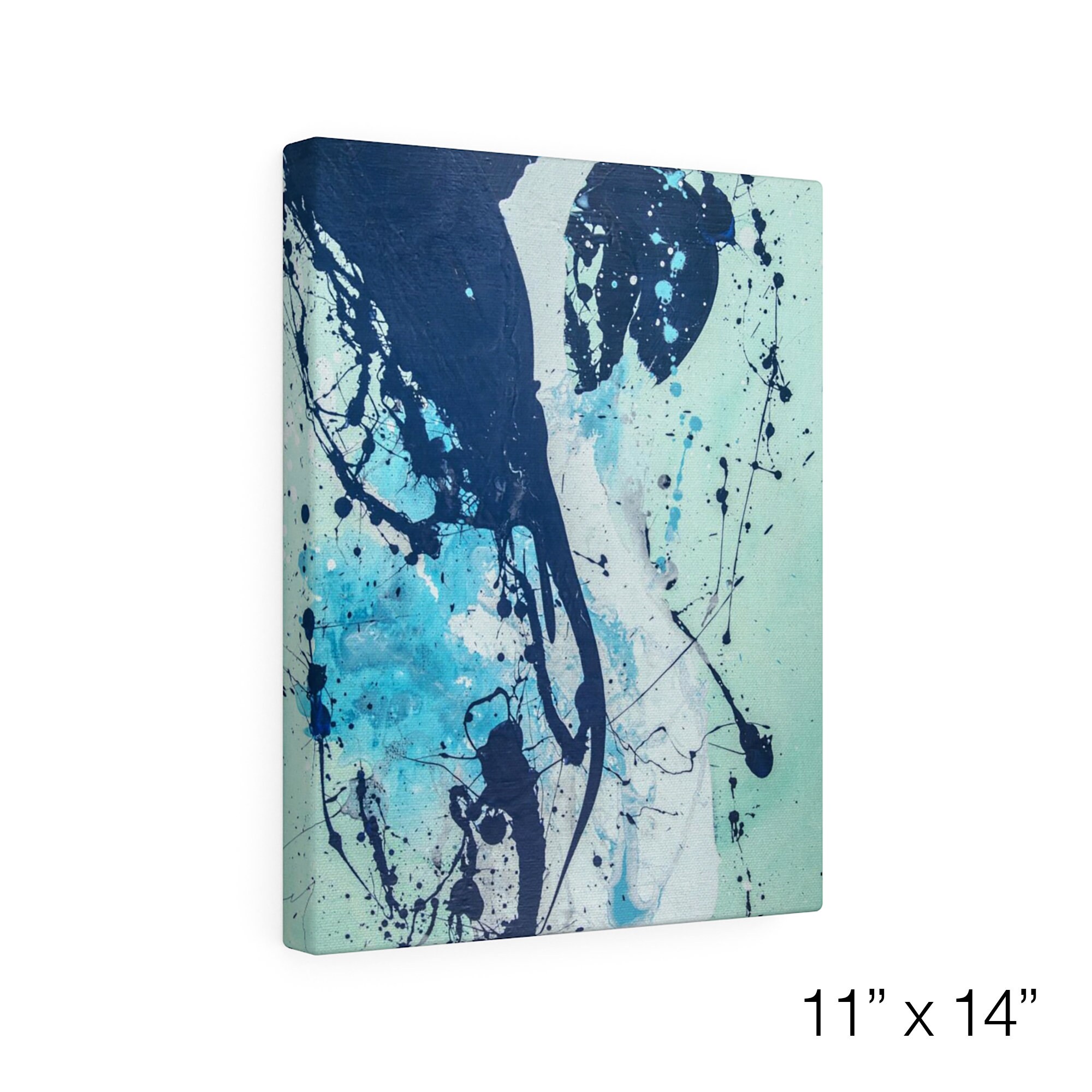 Splash Abstract Ocean Abstract Art Modern Art Print Framed Water ...