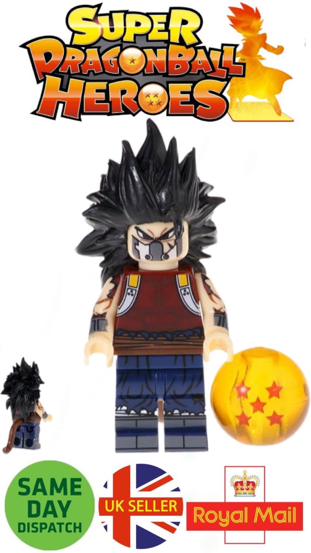 Dragon Ball Super Heroes Cumber Base Form Custom Mini Figure Etsy Uk
