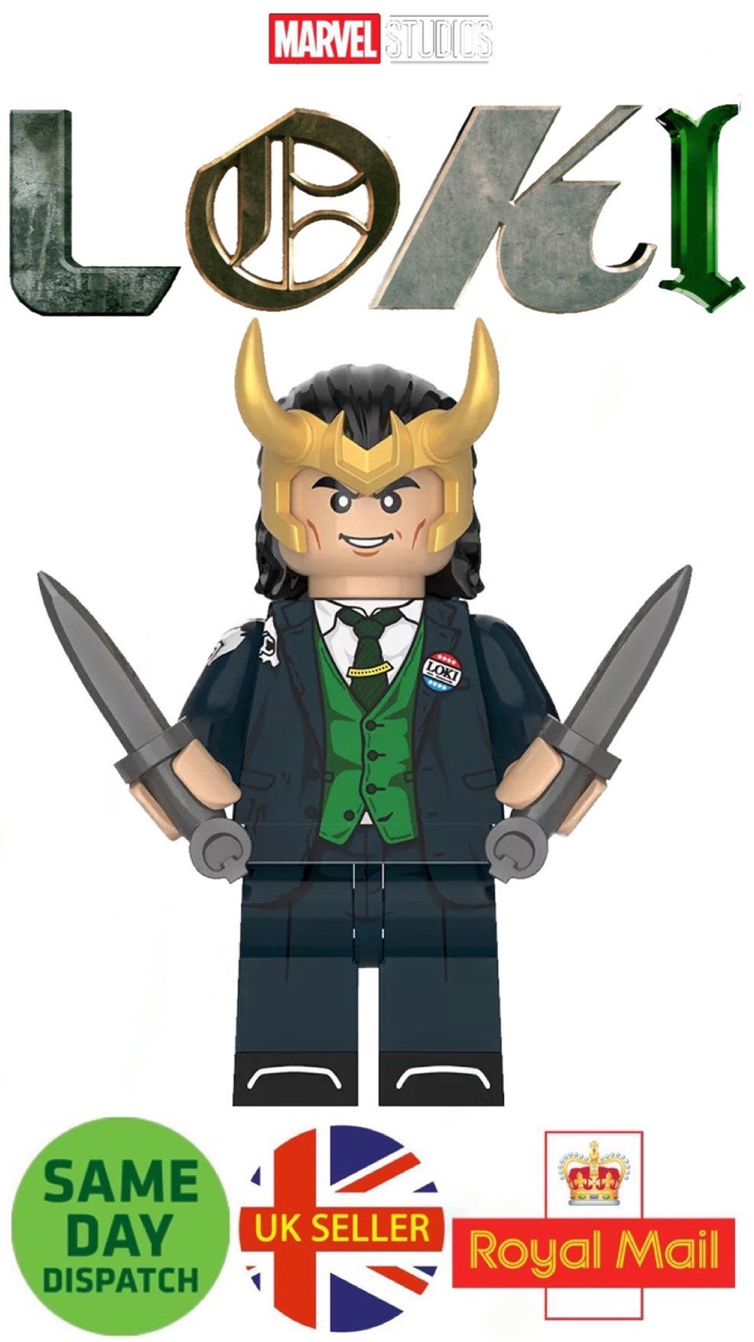 President Loki Variant Custom Mini Figure Compatible With - Etsy UK