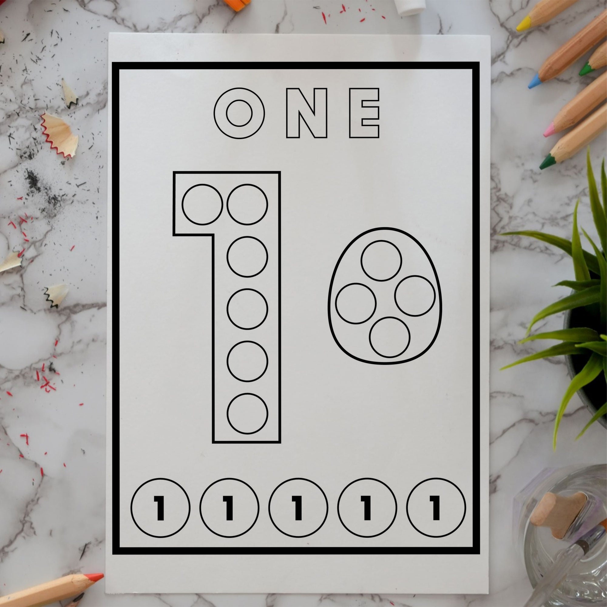 Easter Dot to Dot Marker Coloring and Activity Pages for Kids ...
