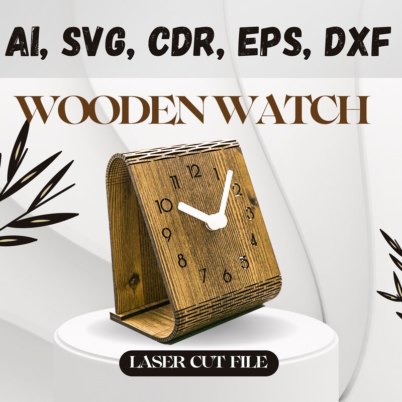 Cnc File Clock - Etsy