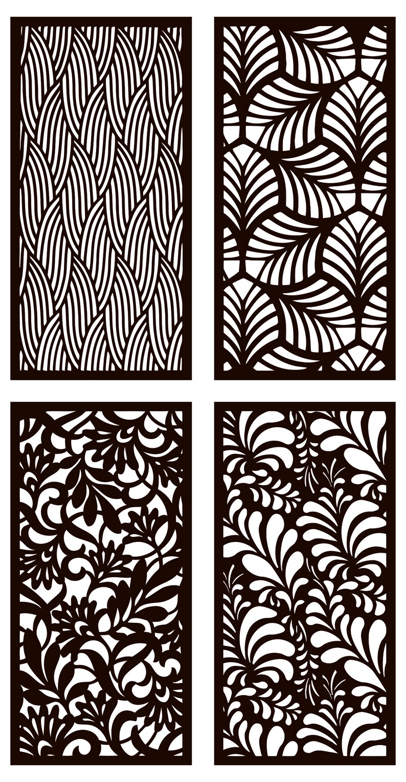 Panels Collection 15 Laser Cut Files for Coreldraw Decorative - Etsy UK