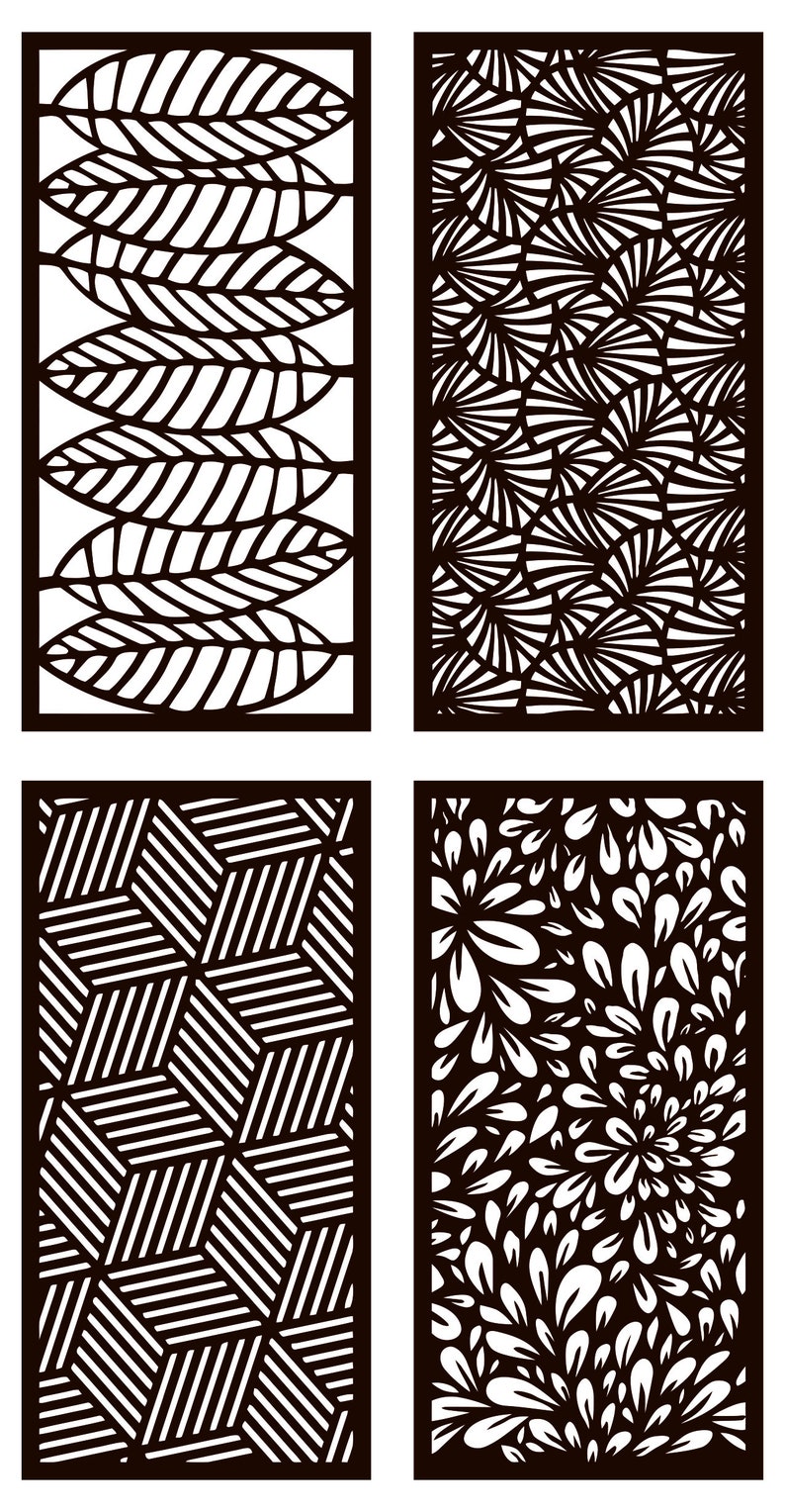 Panels Collection 15 Laser Cut Files for Coreldraw Decorative - Etsy UK
