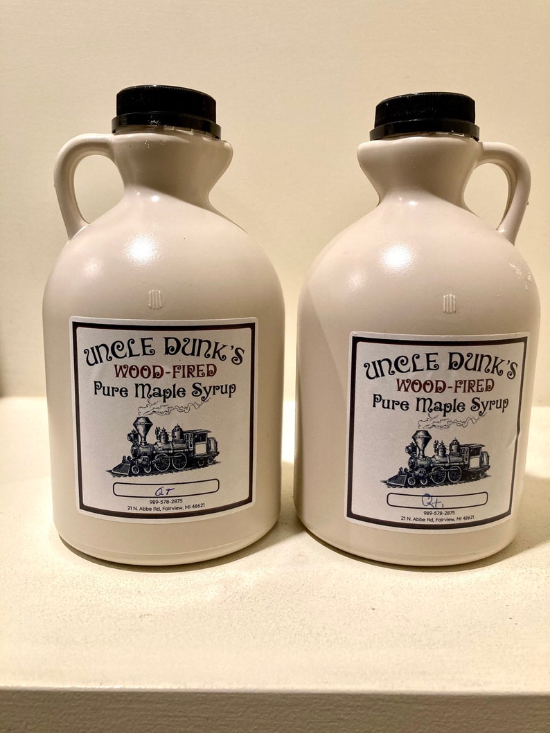 Pure Michigan Maple Syrup Quart (2 Pack) - Etsy