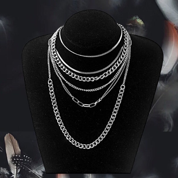 Punk Rock Necklace - Etsy