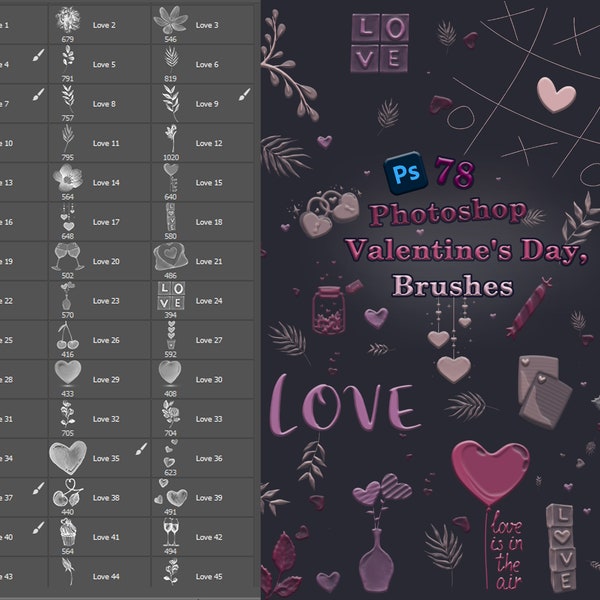 Watercolor Valentine - Etsy