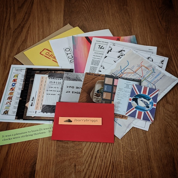 Tabletop Escape Room Game - Etsy