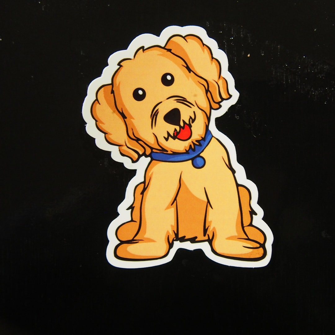 Doodle Stickers Goldendoodle Sticker Labradoodle Sticker - Etsy