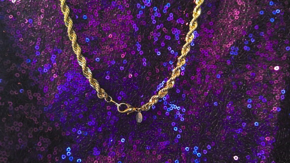 Thick Gold Rope Chain, Designer Chain Necklace, Chunk… - Gem