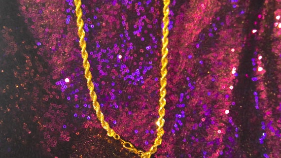 Thick Gold Rope Chain, Designer Chain Necklace, Chunk… - Gem