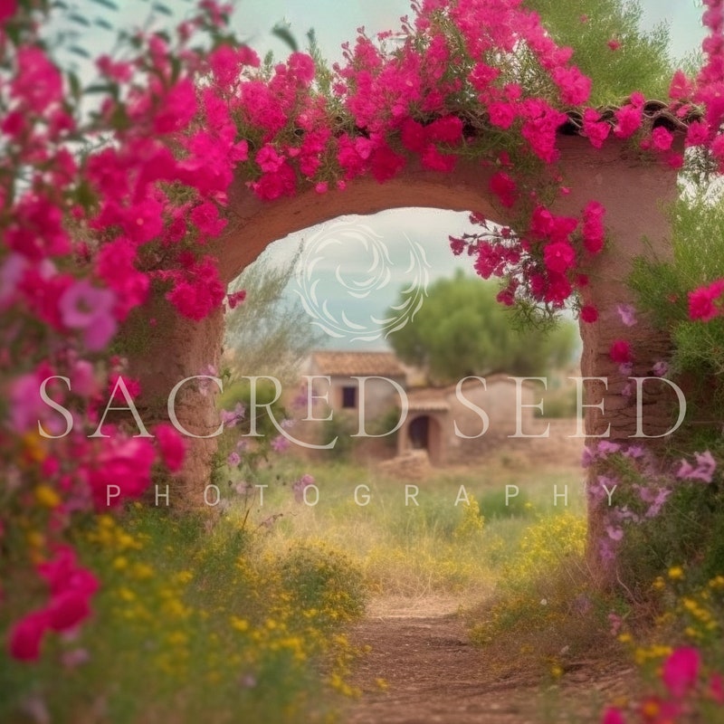 Bougainvillea Backdrop - Etsy