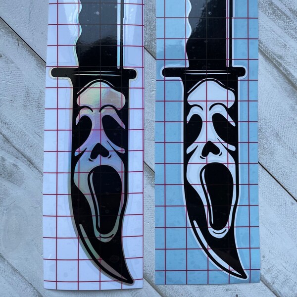 Scream Ghostface Car Decal - Etsy