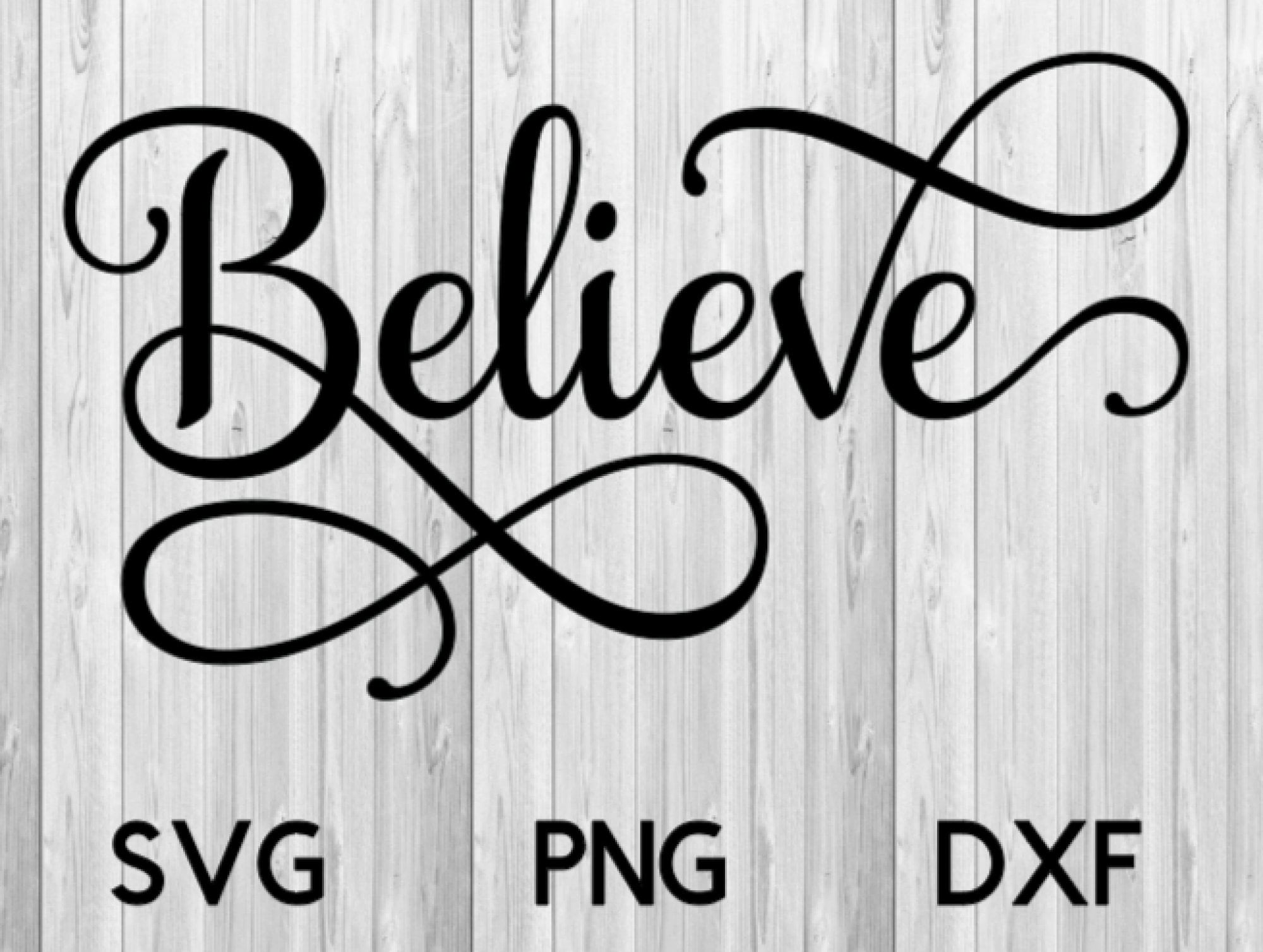 Believe SVG Shirt Silhouette Faith Svg Sublimation Designs Downloads ...