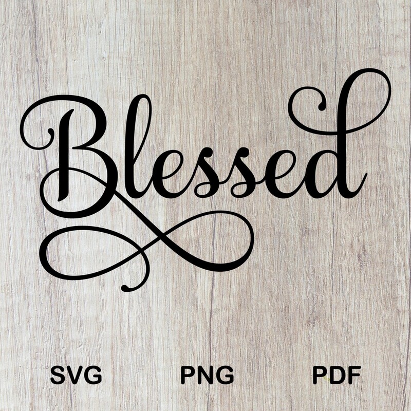 Blessed Svg - Etsy