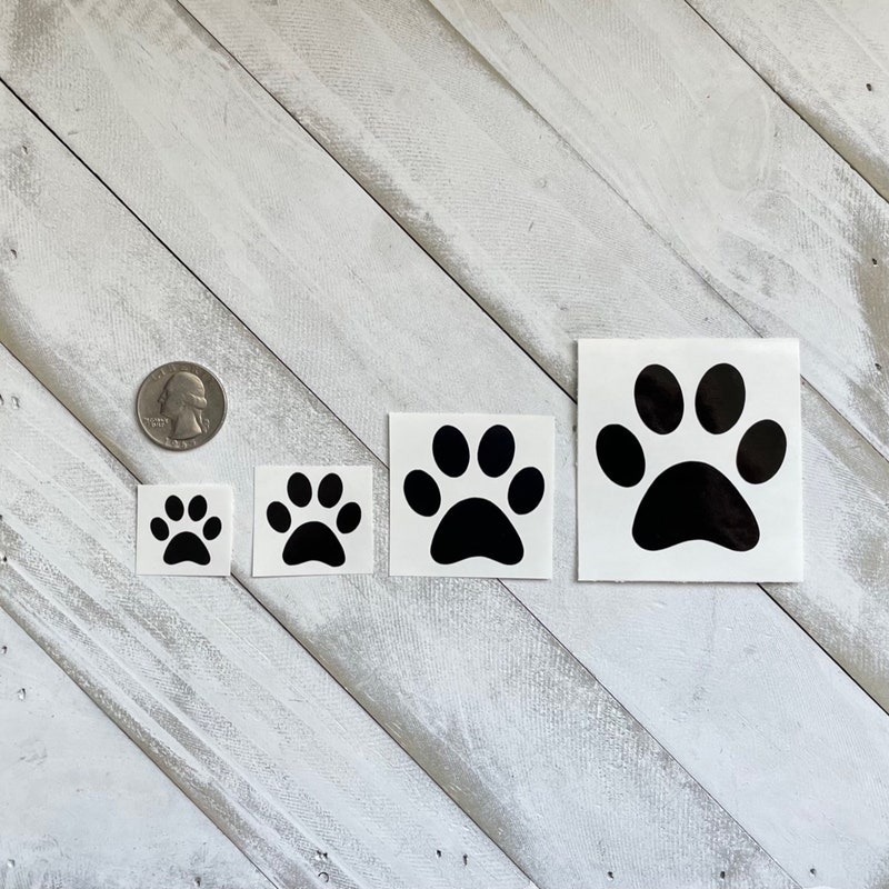 Paw Print Vinyl - Etsy