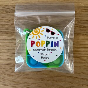 End of School Year Student Gift, Fidget Toy Keychain Classroom Favors ...